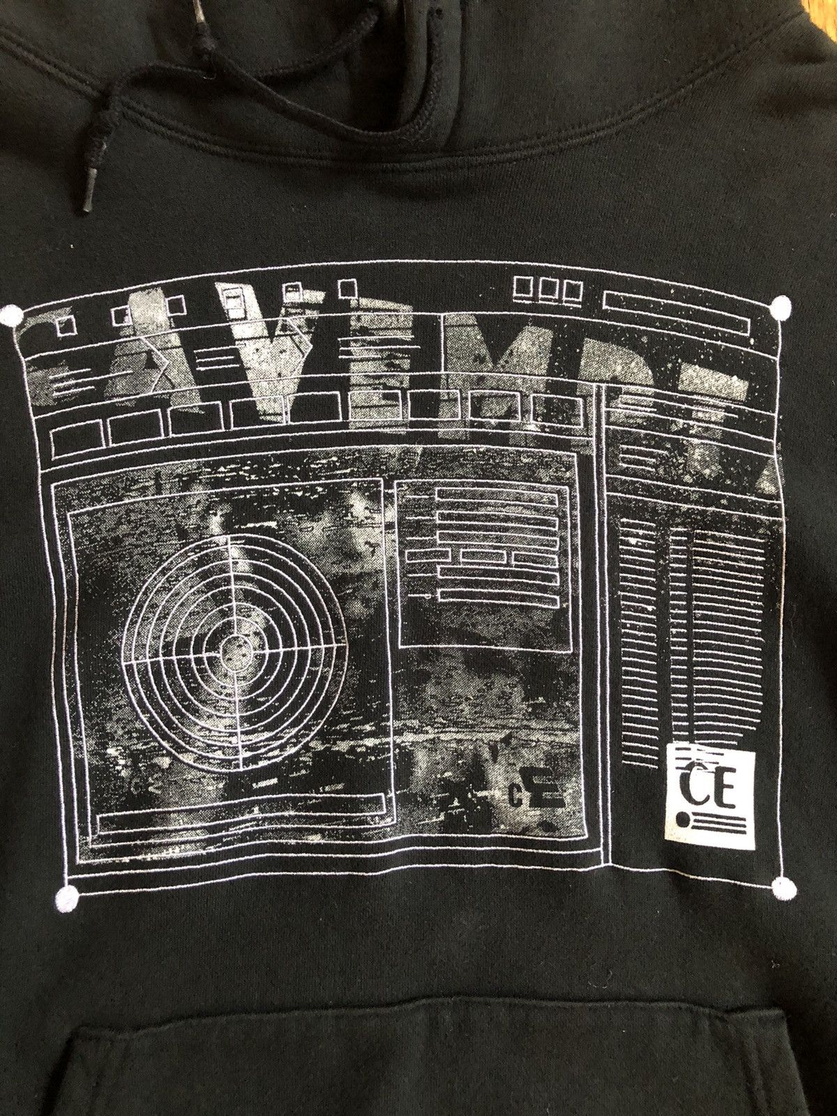 Cav Empt Cav Empt C.E. Frame/Radar Hoodie SS18 | Grailed