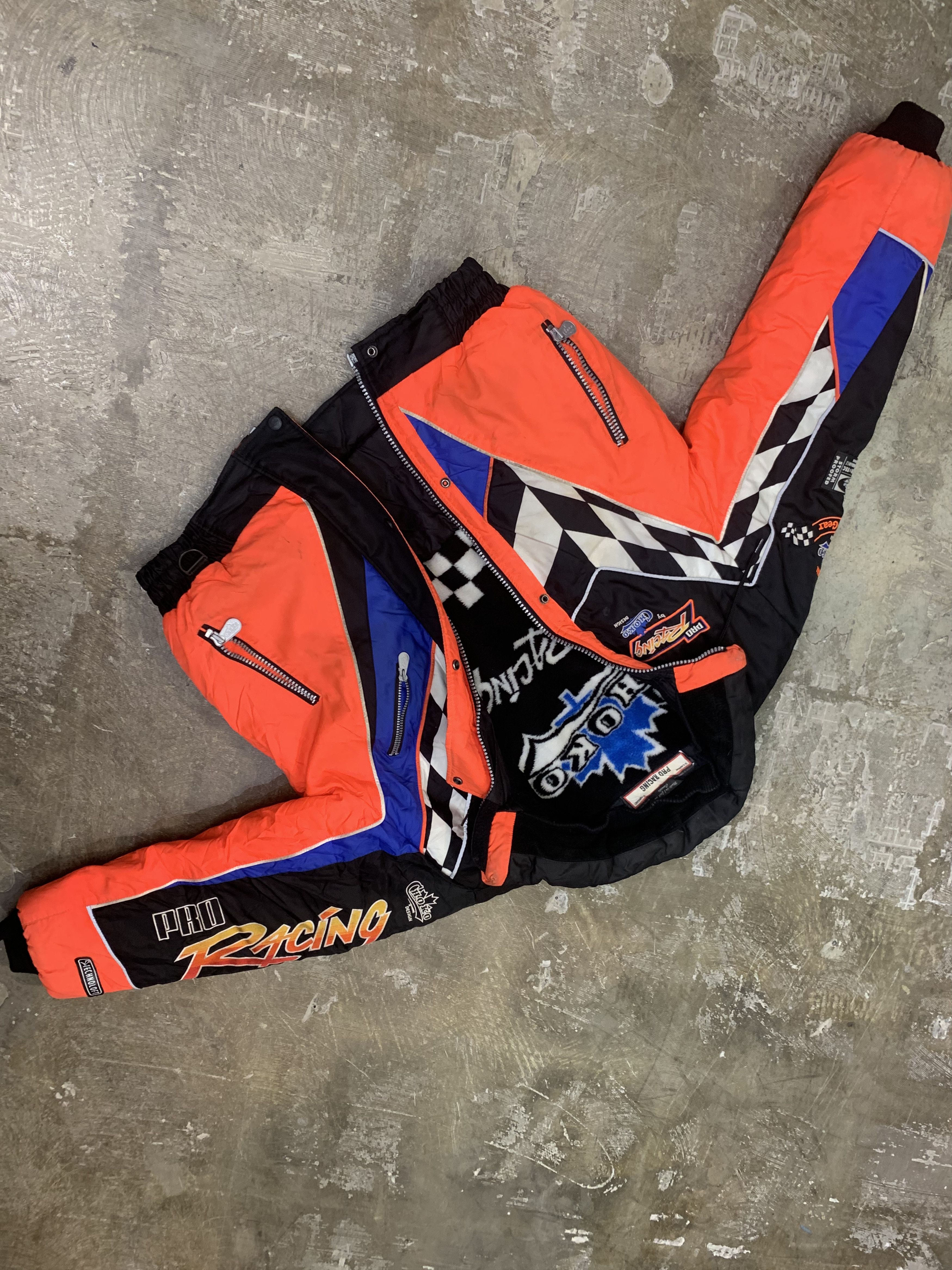 NASCAR × Racing × Vintage 90’s racing / snowmobile jacket balenciaga ...