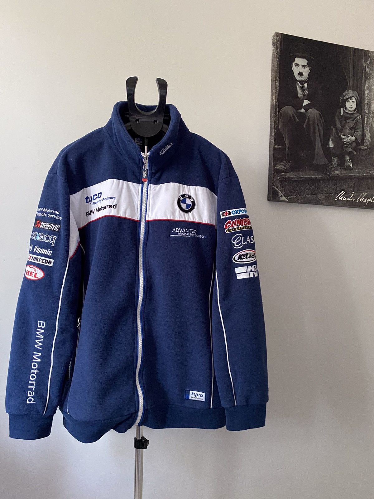 Bmw × Racing × Vintage BMW Vintage Racing Fleece Jacket | Grailed