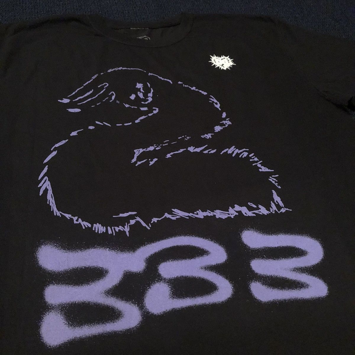 Sad Boys Bladee Claire Barrow For Drain Gang Scene 333 Logo Tee Shirt ...