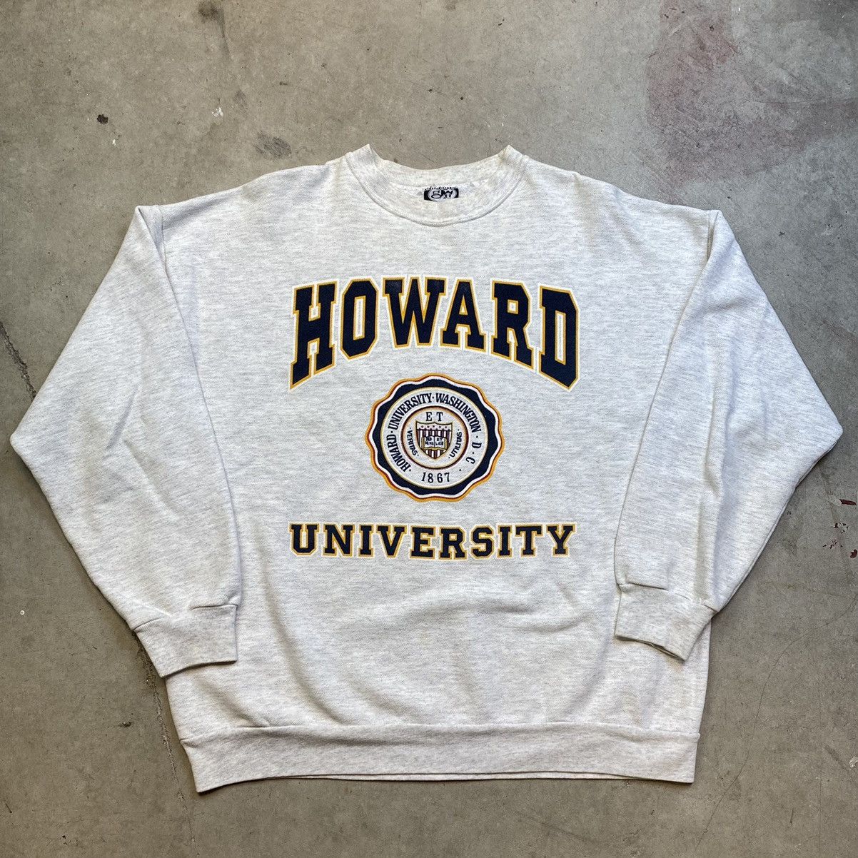 American College × Vintage Vintage 90s Howard University Collegiate ...