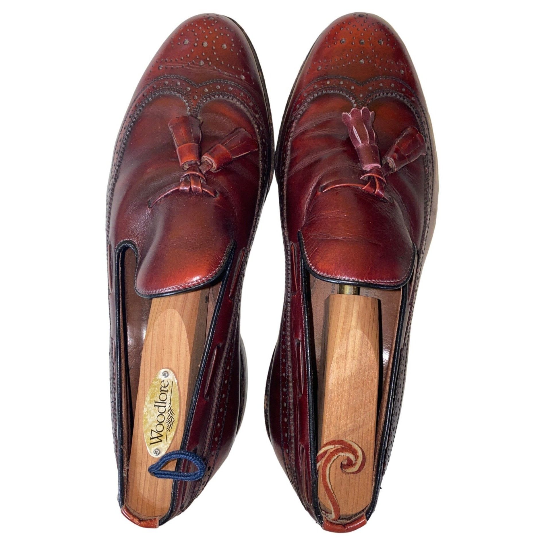 Allen Edmonds Allen Edmonds 7 EEE Loafer Men Tassel Leather Shoes 20429 ...