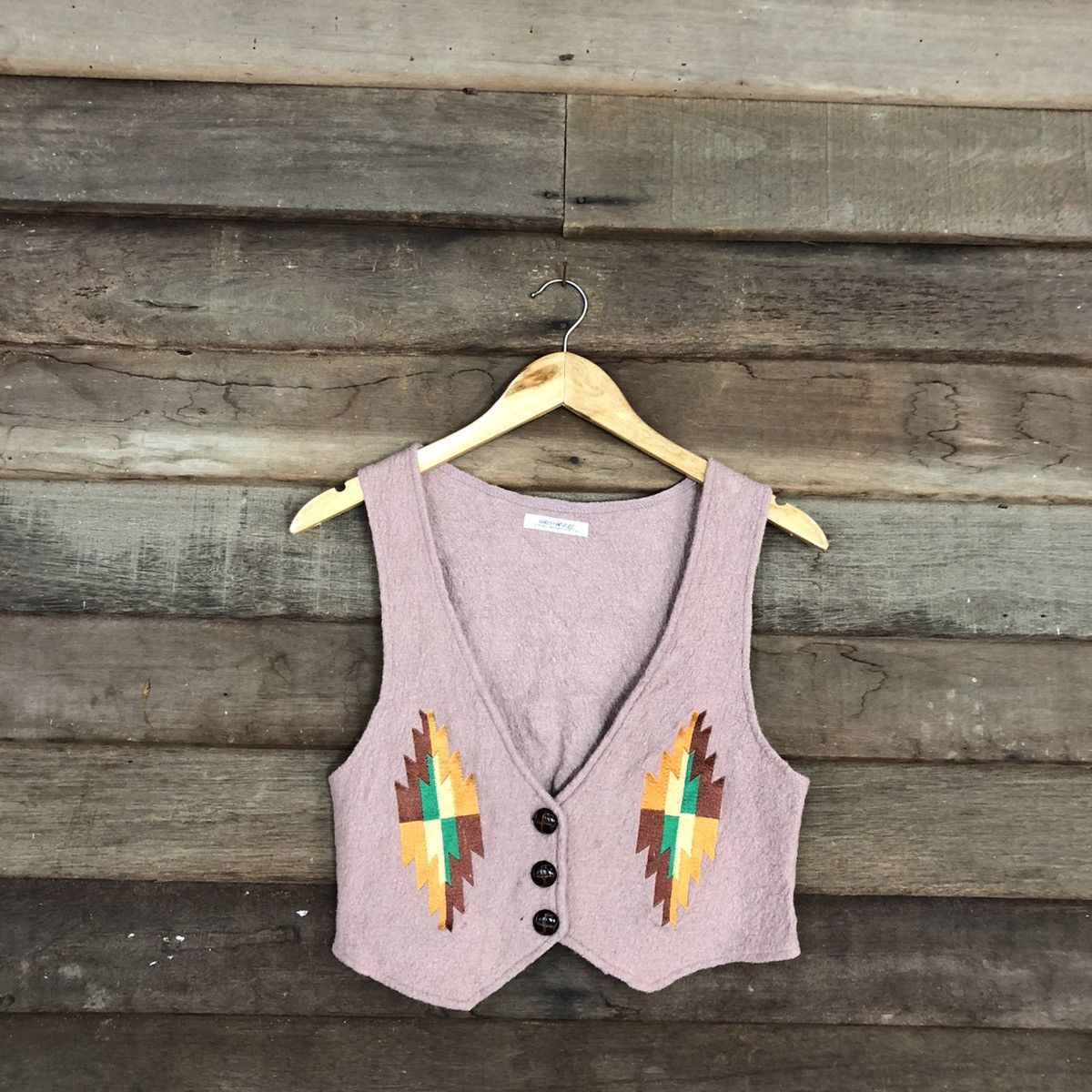 Japanese Brand Aswell Navajo Vest | Grailed