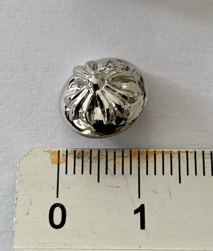 Chrome Hearts Chrome hearts replace button 925 silver | Grailed