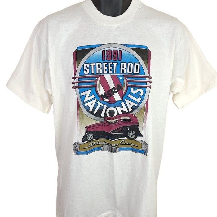 Vintage Street Rod Nationals T Shirt Vintage 90s 1991 NSRA Hot Rod ...