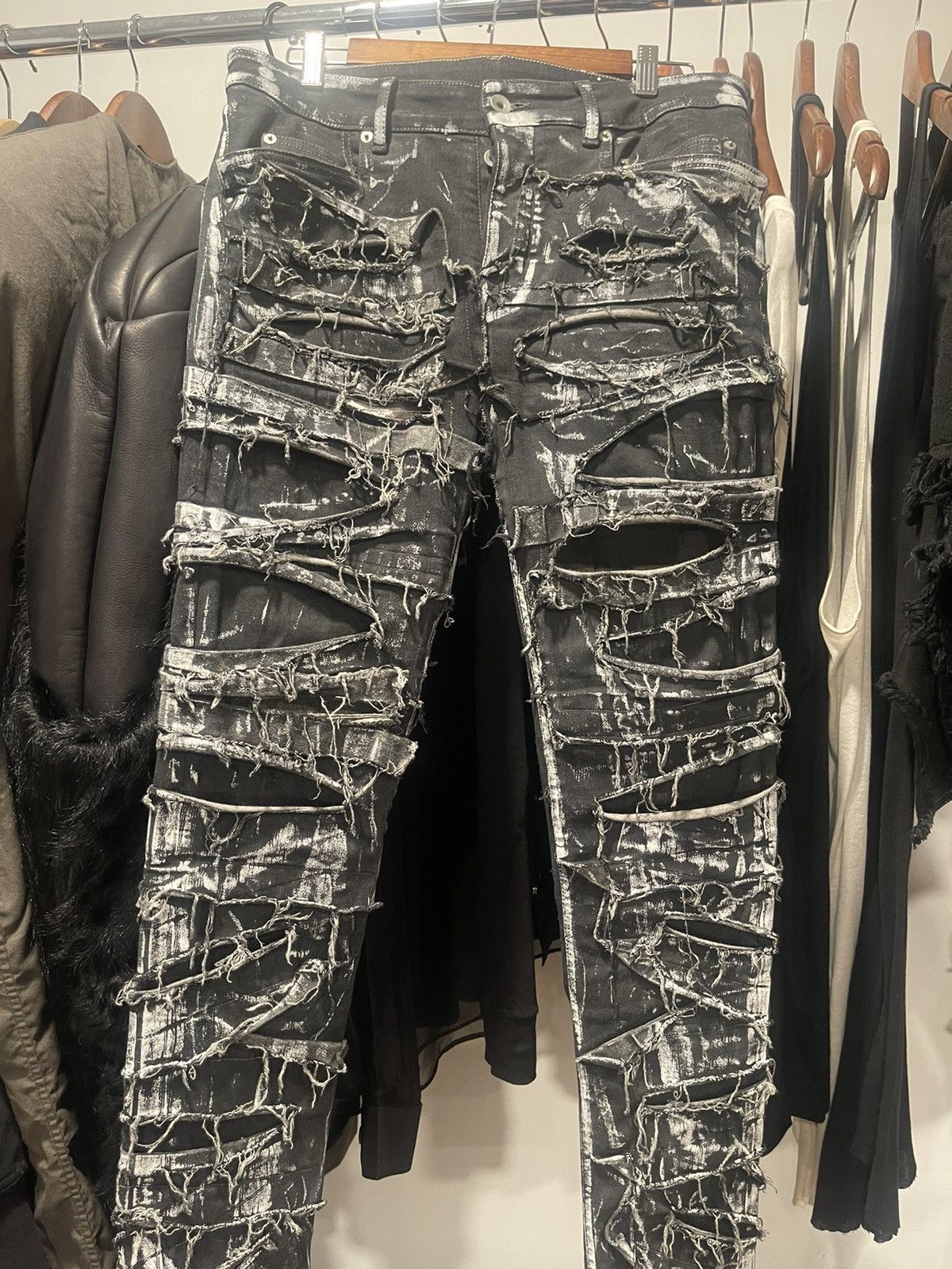 Rick Owens × Rick Owens Drkshdw *Final Price* FW21 Gethsemane Destroyed ...