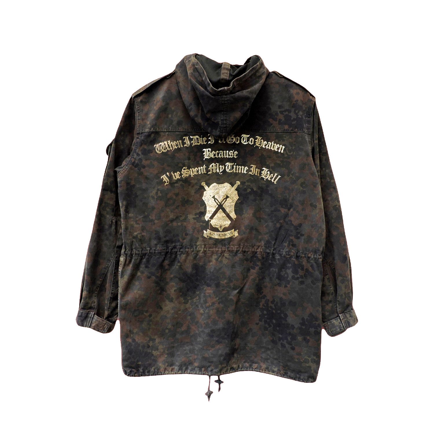Military 90's Germany Flecktarn Parka By H. Winnen GMBH Co. KG. | Grailed