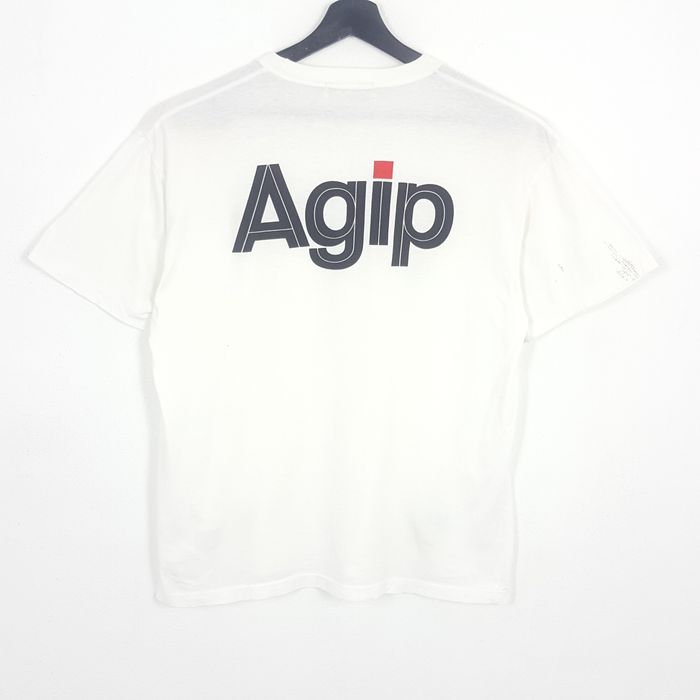 Vintage AGIP Oil Racing Motorsports T-Shirt | Grailed