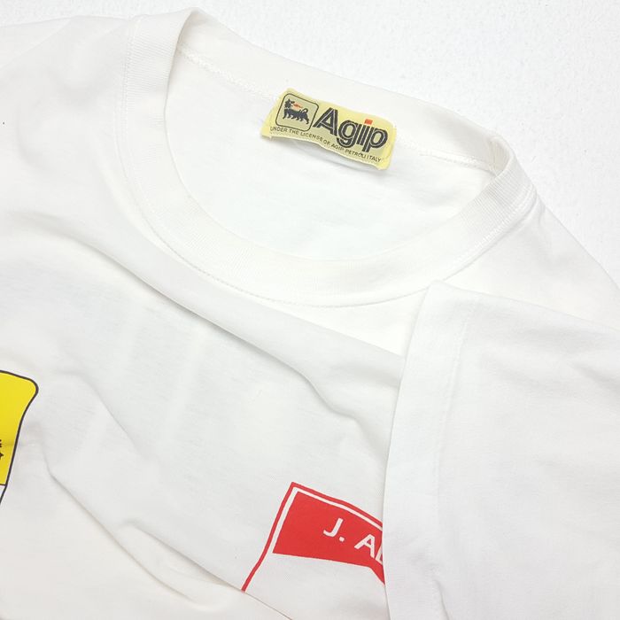 Vintage AGIP Oil Racing Motorsports T-Shirt | Grailed