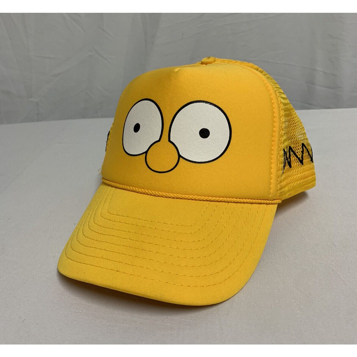 The Simpsons The Simpsons Hat SnapBack Homer Yellow Adjustable Mesh ...
