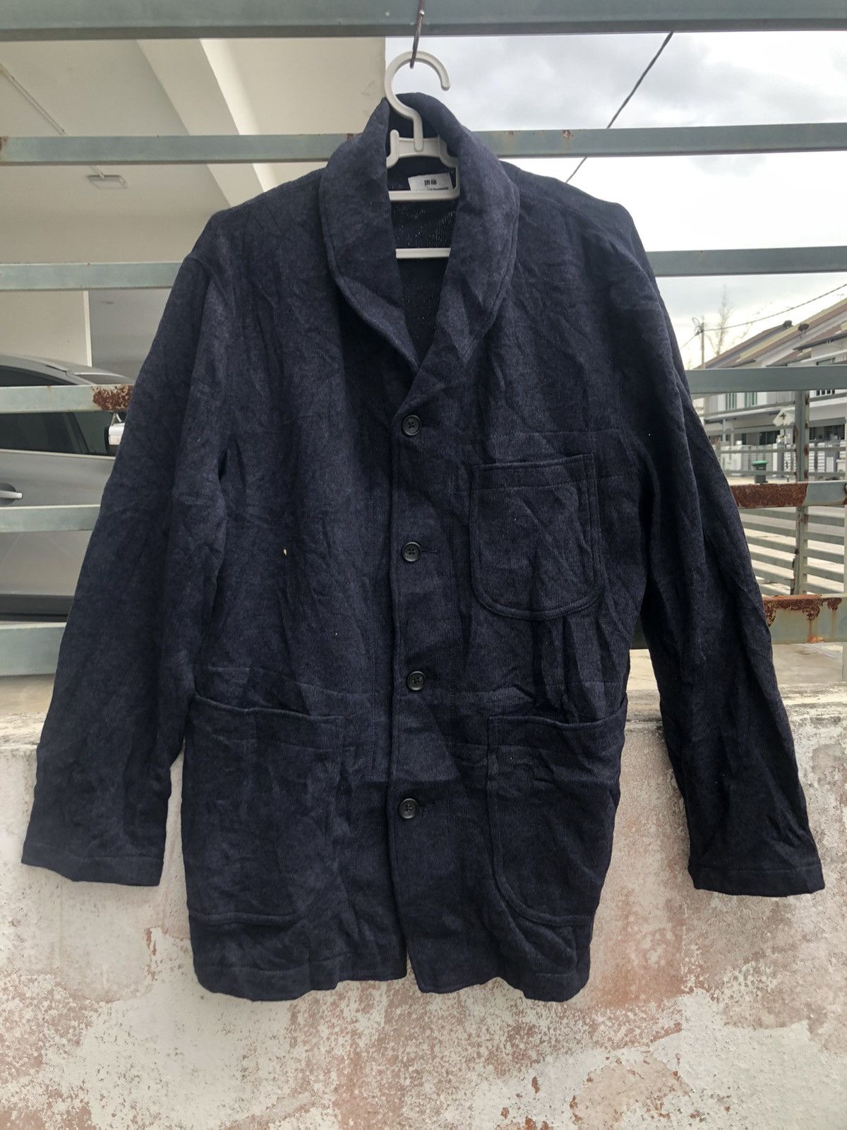 Engineered Garments × Uniqlo Long coat x uniqlo x engineerd garment ...