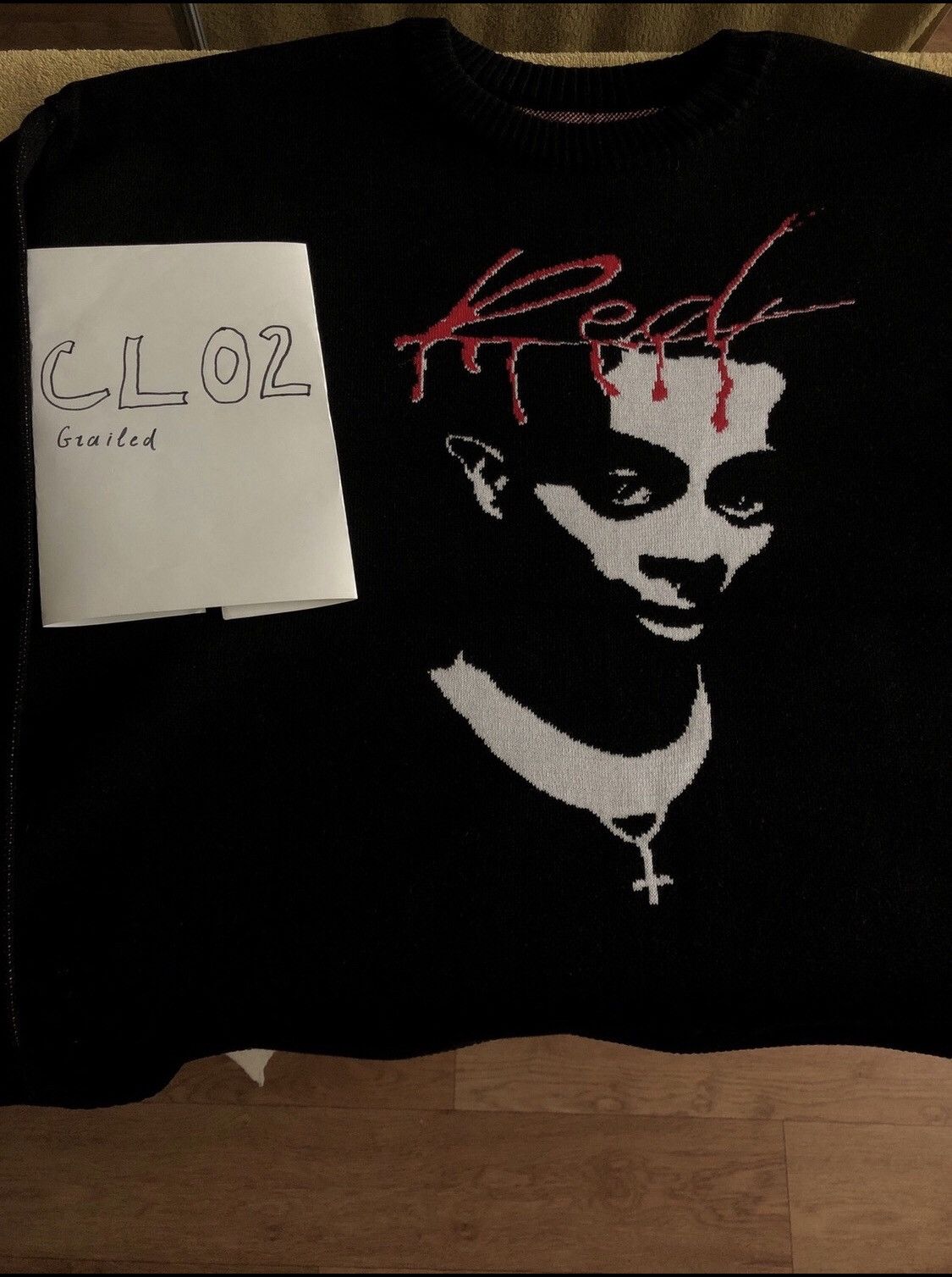 Playboi Carti Playboi Carti WLR Whole Lotta Red Knit Sweater | Grailed