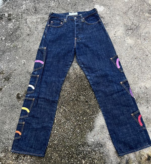Evisu Vintage Rare Evisu Multi Pocket Design Denim | Grailed