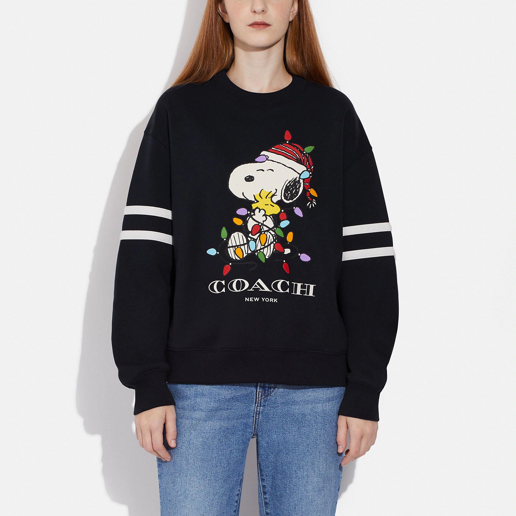 Coach Coach X Peanuts WOMEN'S Snoopy Lights Crewneck | Grailed