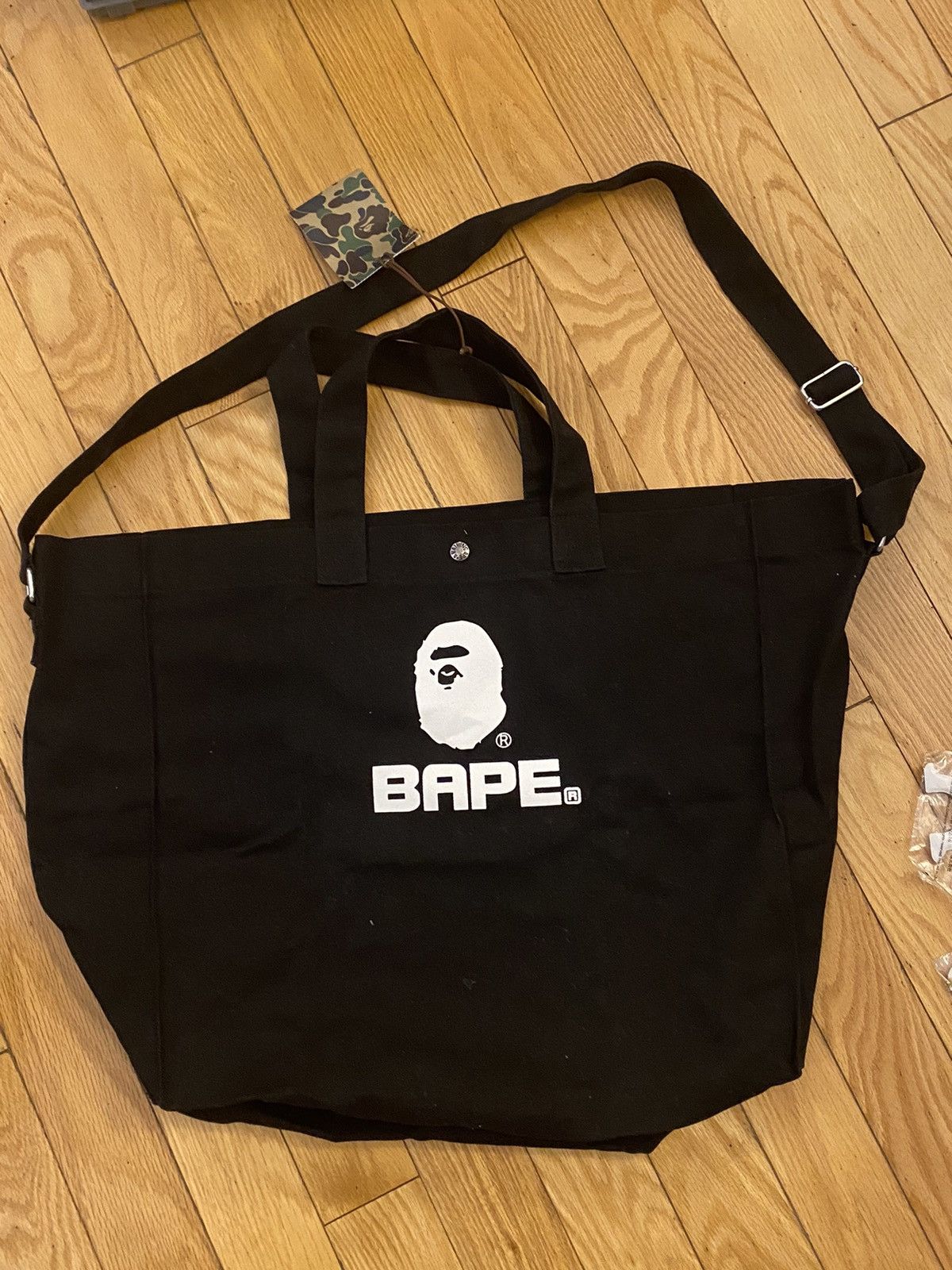 Bape Bape Messenger Bag Black | Grailed