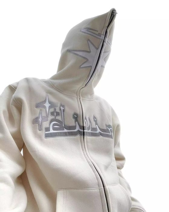 Vintage Punk Arabic Full Zip Up Hoodie | Grailed
