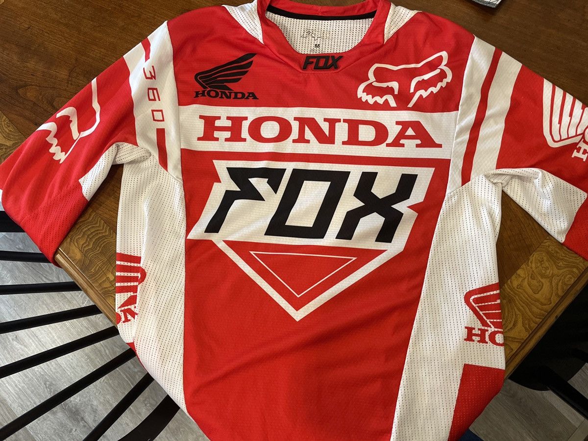 Fox Racing × Honda Fox X Honda Factory jersey | Grailed