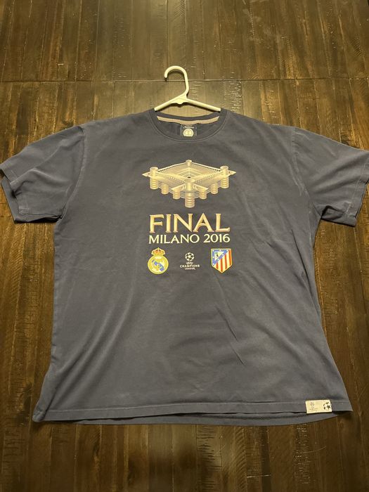Vintage 2016 UEFA champions league final T-shirt | Grailed