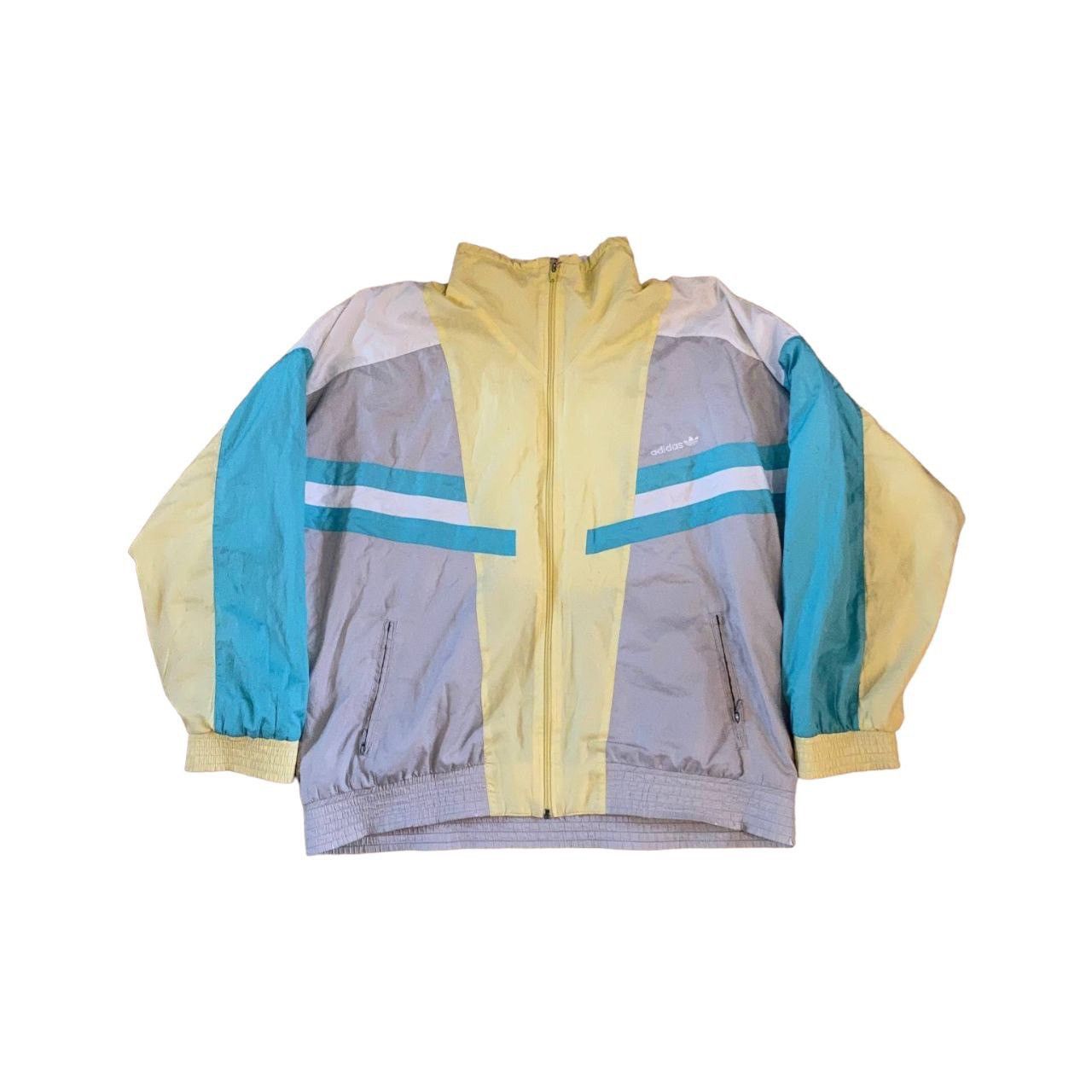 Adidas Vintage Adidas nylon Track Top Jacket Multicolour | Grailed