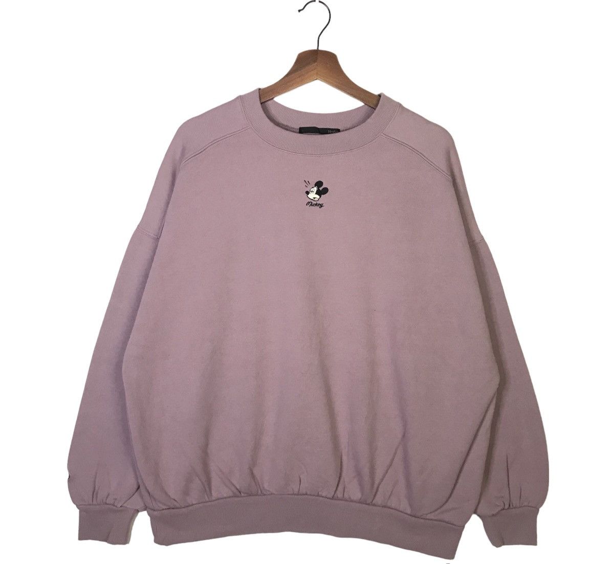 Mickey Mouse Mickey Mouse Lilac Baggy Oversize Sweatshirt | Grailed