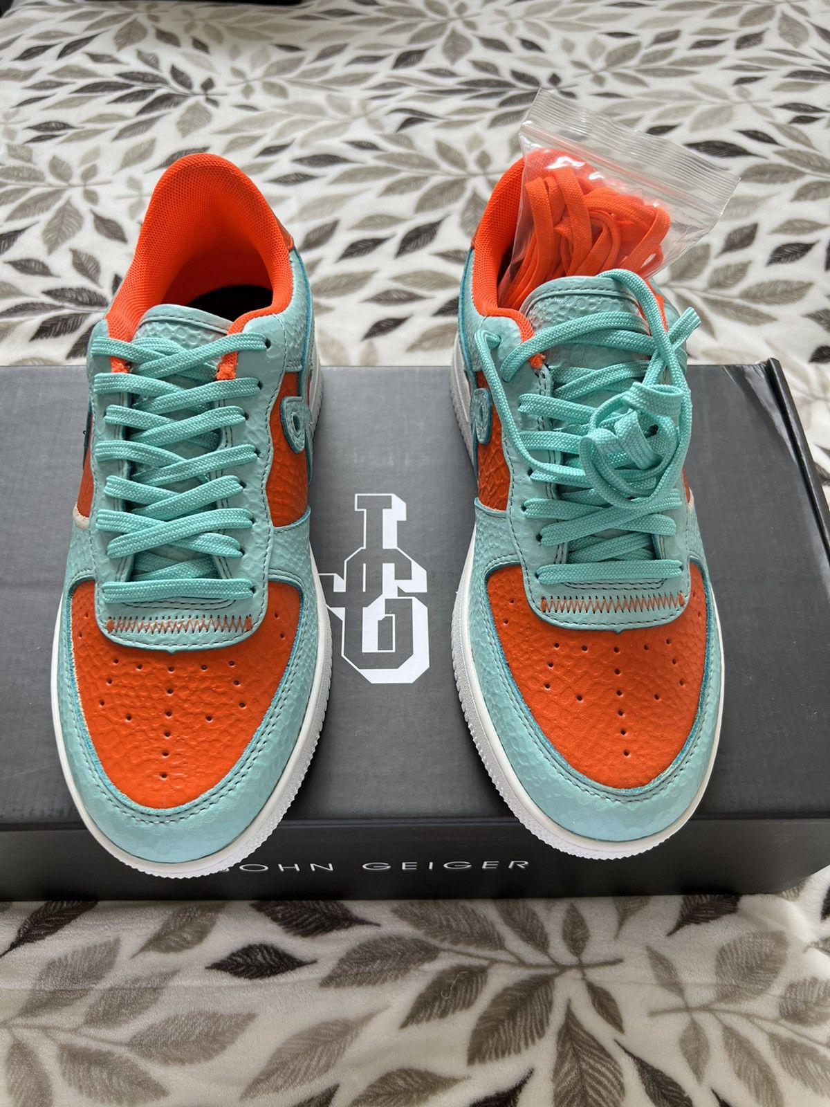 John Geiger John Geiger GF-01 Teal / Orange #12 of 350 | Grailed