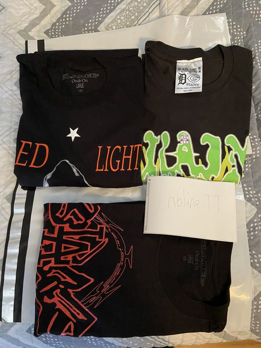 Sad Boys Bladee Face Shield NYC Pop-Up Black T-shirt | Grailed