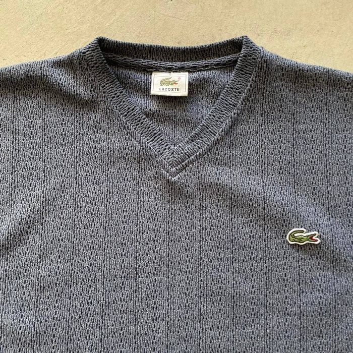 Lacoste Vintage 90s Lacoste Pattern Sweater | Grailed