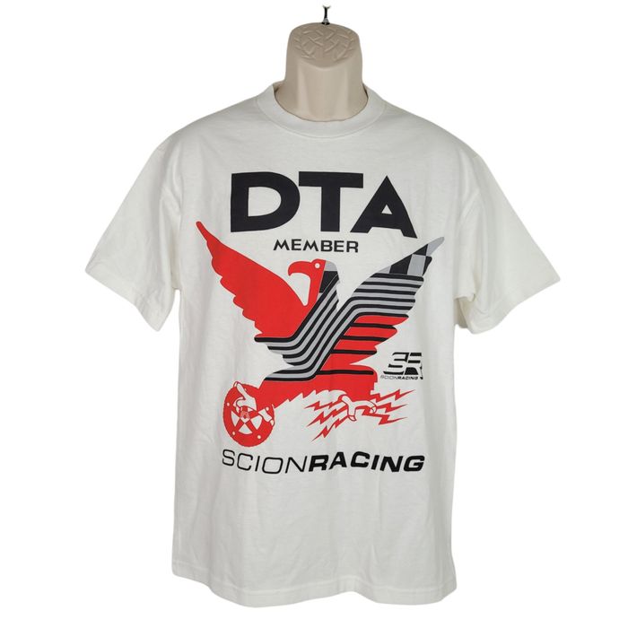 Vintage DTA Member Scion Racing T Shirt Mens Size Medium White Car ...
