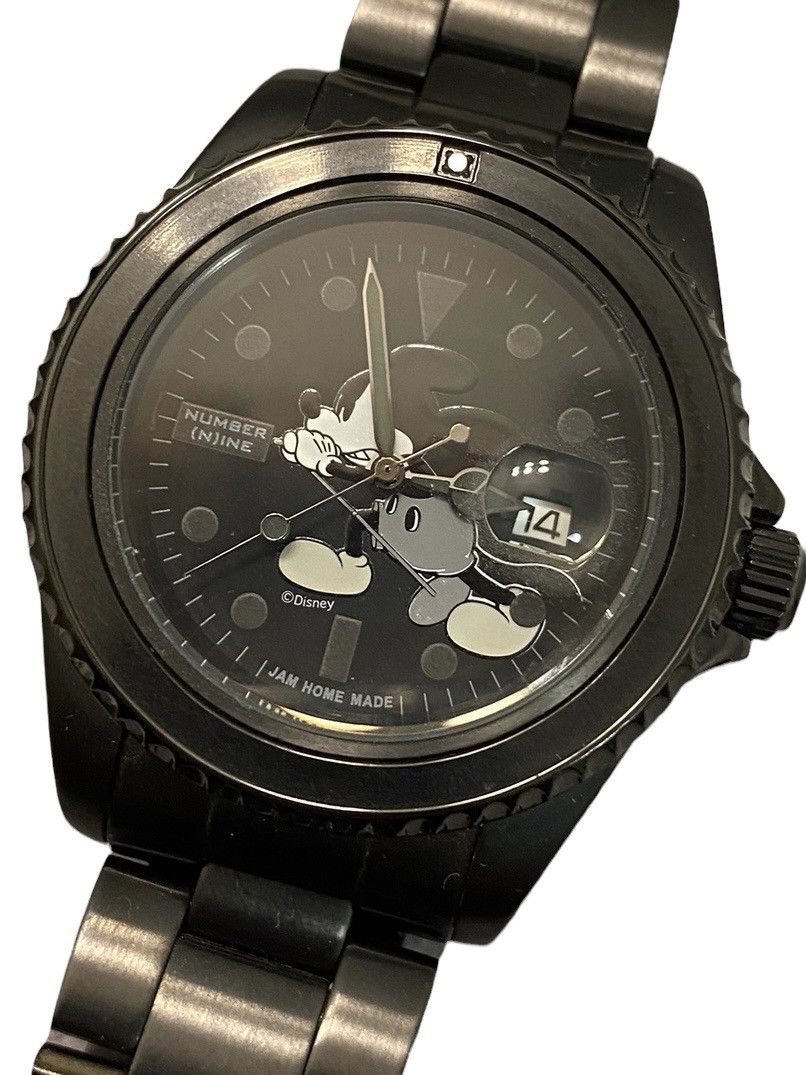 Number (N)ine Number (N)ine x Jam Home Made Eddy Vedder Mickey Watch | Grailed