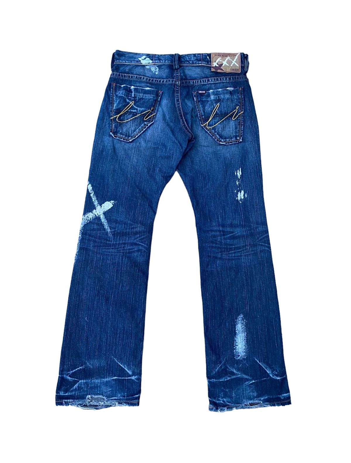 Streetwear Liberto distressed jeans | Grailed