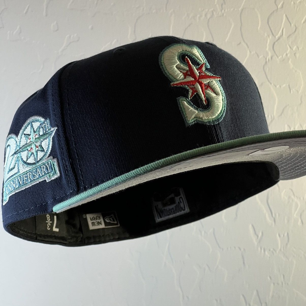 New Era 7 3/8 Seattle Mariners 20th Anniversary Ocean Pack Fitted | Grailed