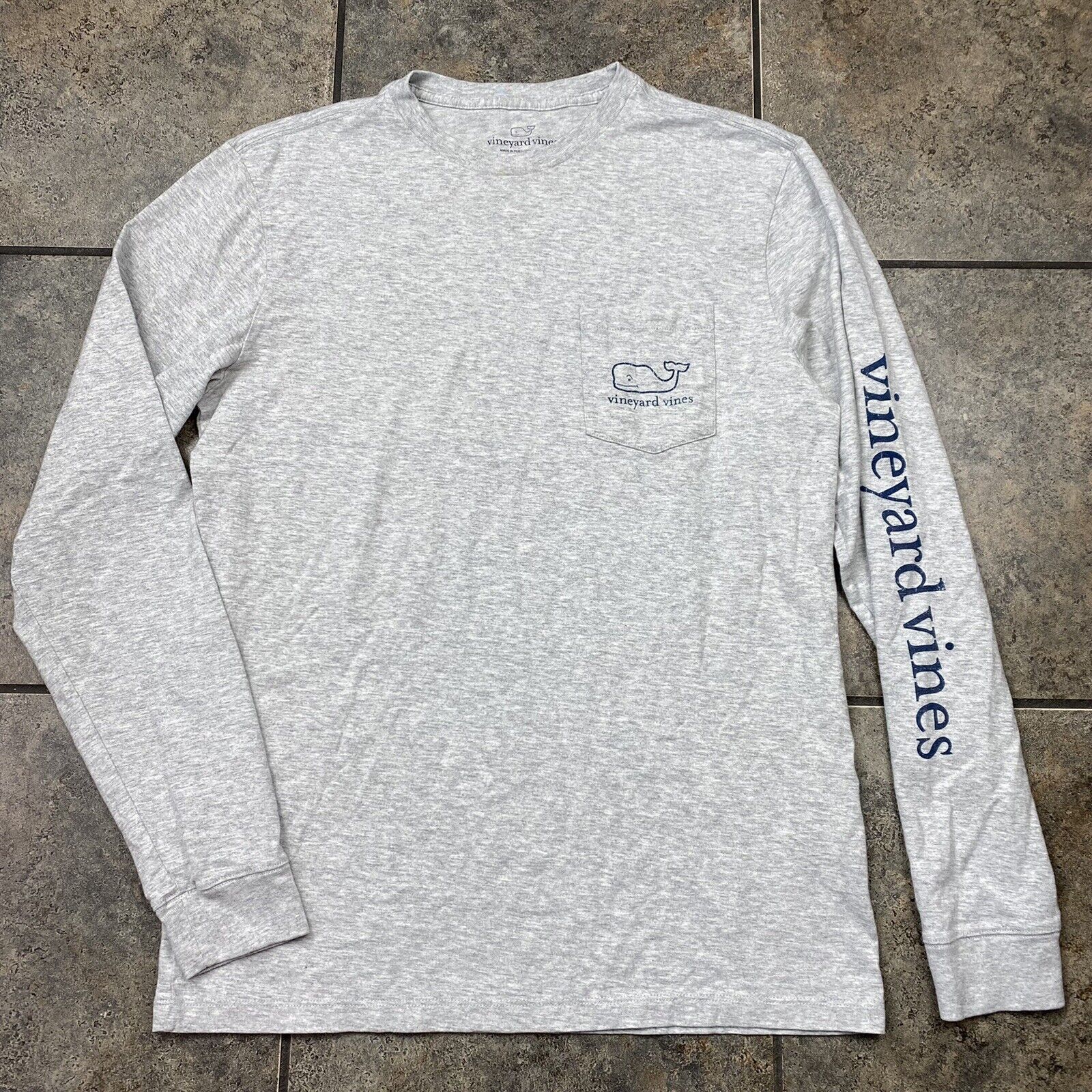 Vineyard Vines Men’s Vineyard Vines Long Sleeve Pocket T-Shirt Size ...