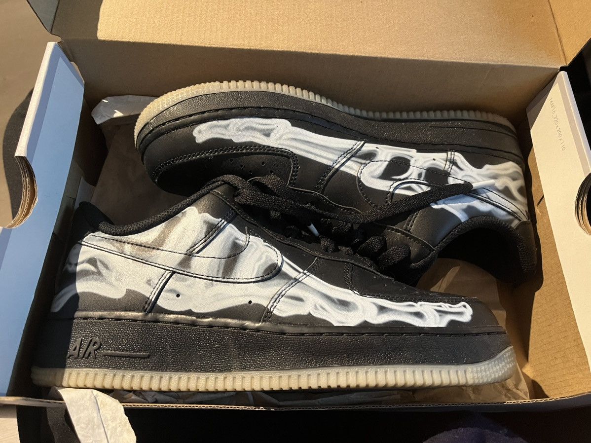 Nike Air Force 1 Skeleton (2019 Halloween) | Grailed