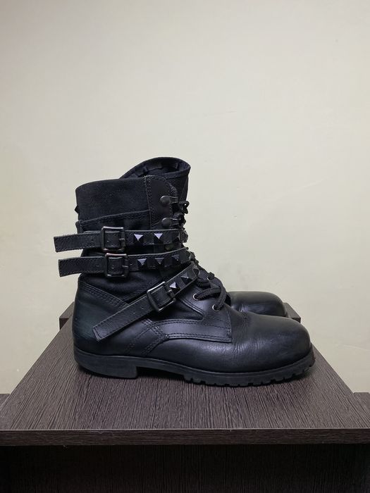 Number (N)ine SS06 Number Nine Studded Jungle Combat Boots | Grailed