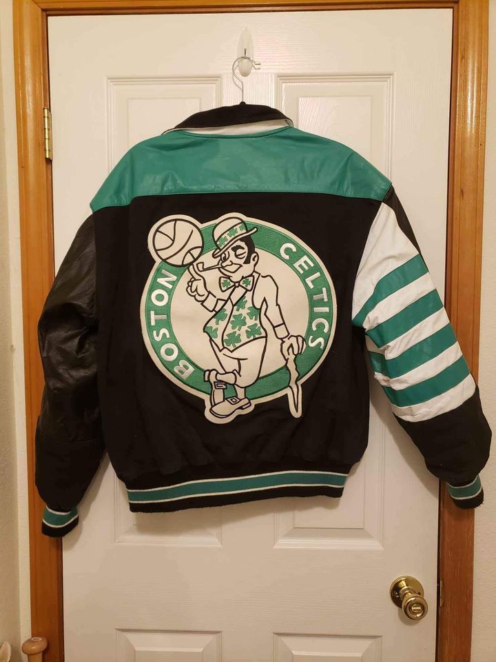 Jeff Hamilton × NBA Jeff Hamilton VTG Medium NBA Boston Celtics leather ...