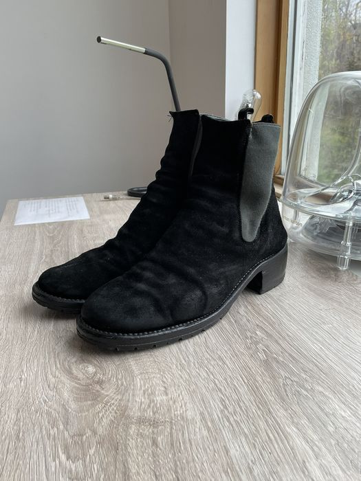 Guidi Guidi 76 Suede Chelsea Boots w/ Vibram lug sole | Grailed