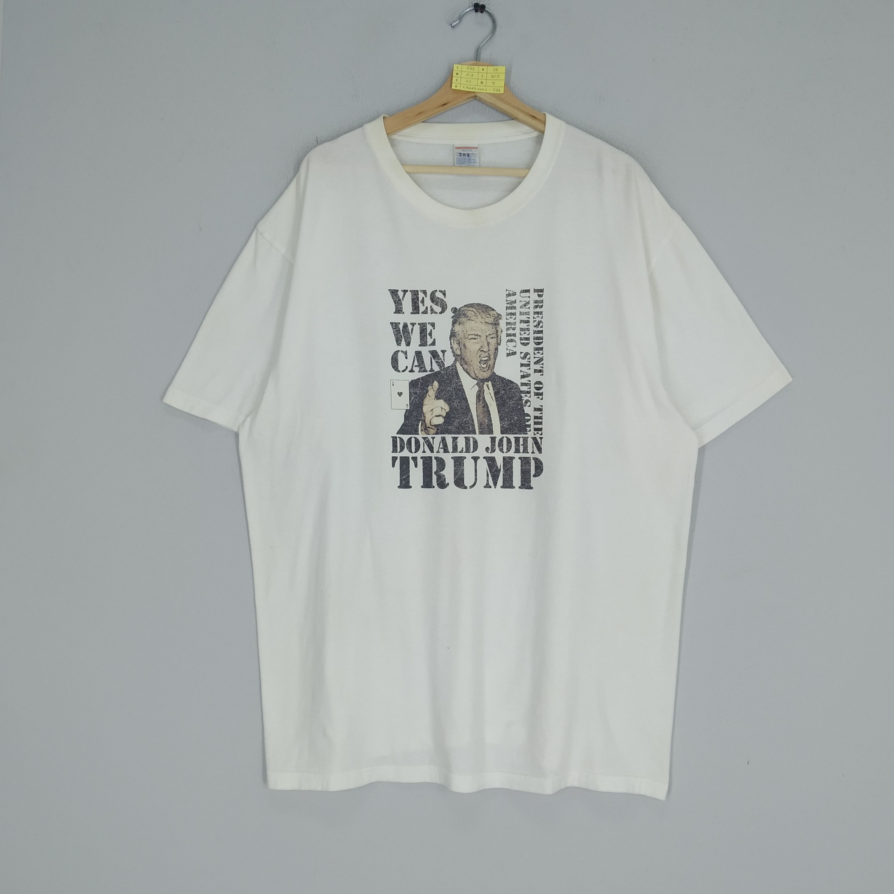 Vintage Vintage Y2K Donald Trump American President T-shirt | Grailed