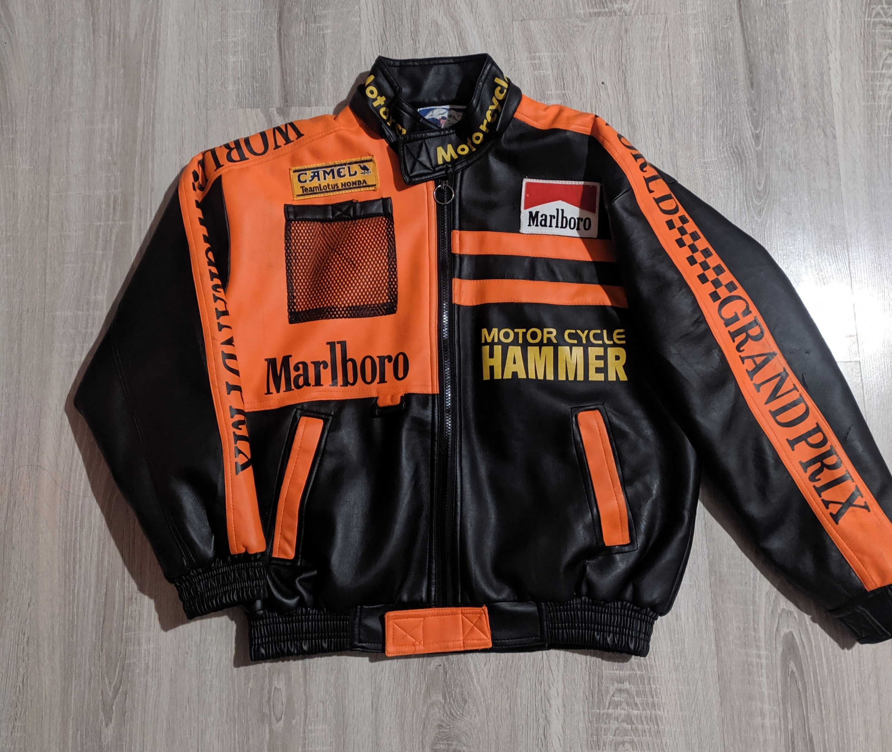 Camel × Marlboro × Vintage 🔥RARE Vintage Marlboro x Camel Bomber Jacket ...