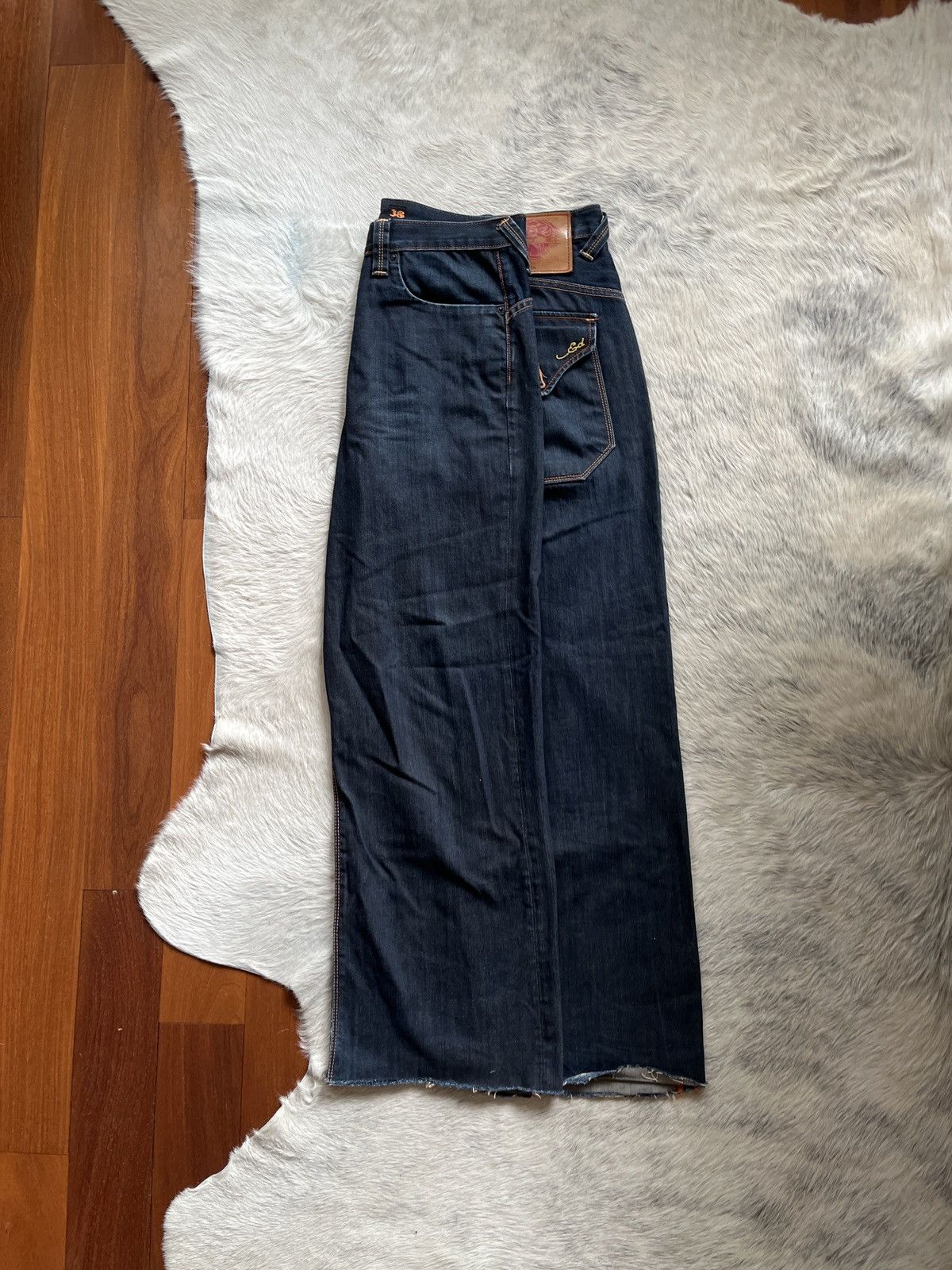 Ed Hardy × Streetwear × Vintage Distressed Ed Hardy Baggy Jeans with ...