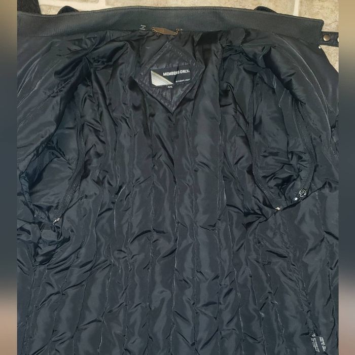 Members Only Vintage Members Only Jacket Black Mens Iconic 80s | Grailed