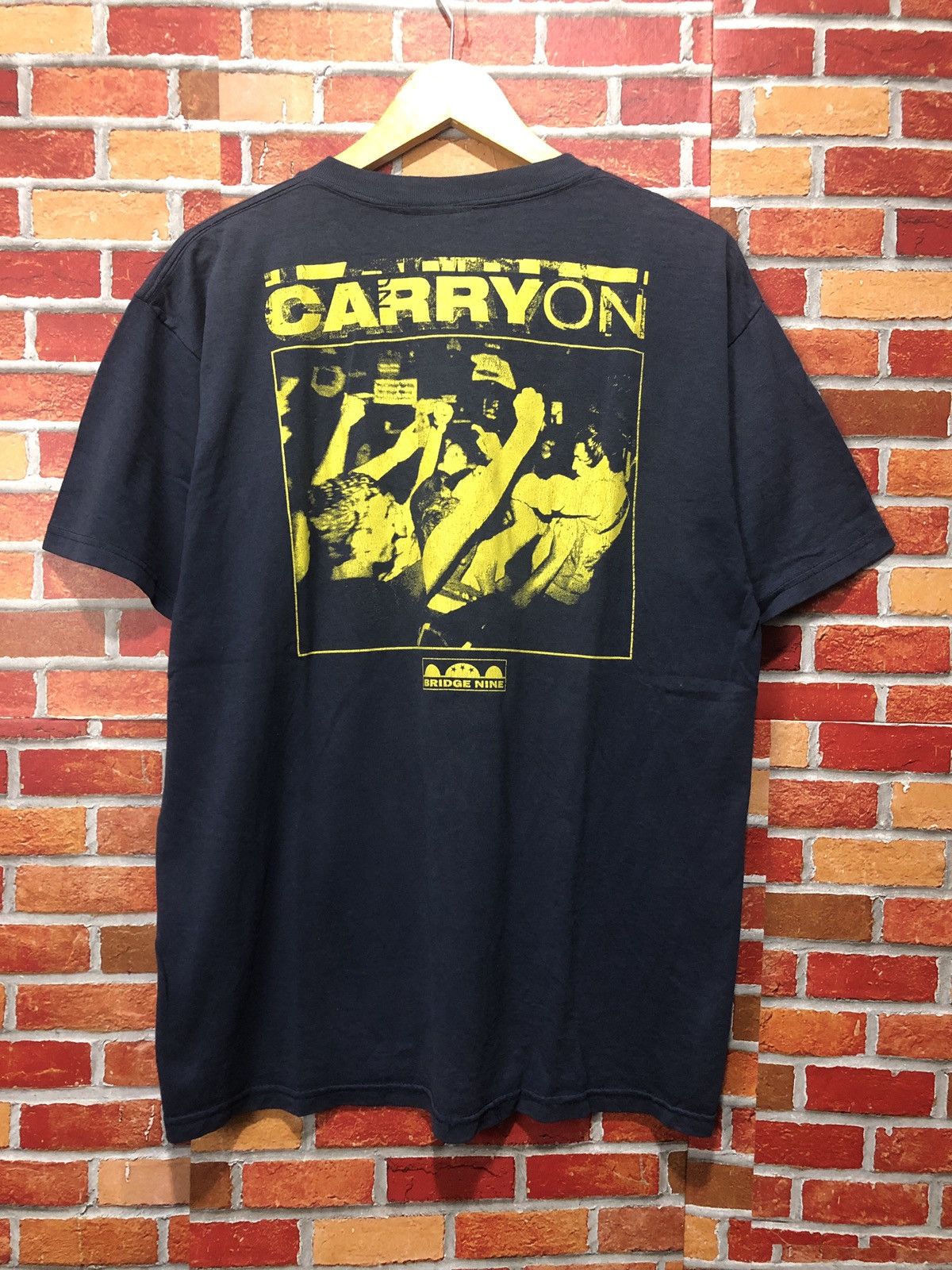 Band Tees × Vintage Vintage Carry On Bridge Nine Records T-Shirt Hard ...