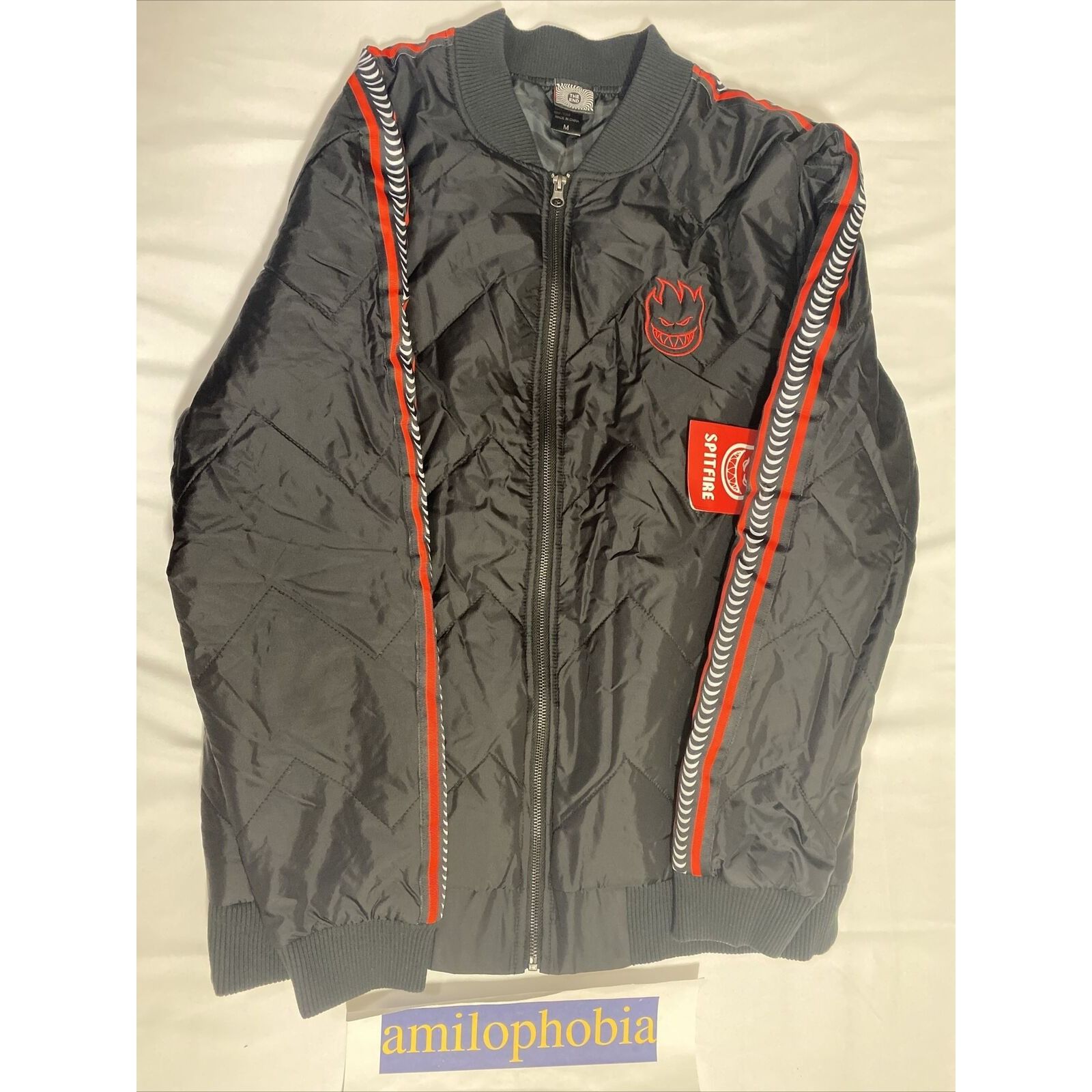 Spitfire New Mens Medium Black Spitfire Jacket | Grailed