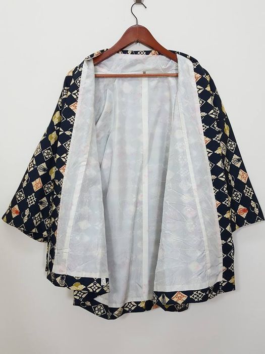 Japanese Brand Floral Awase Haori Various Symbol Japan Traditional ...