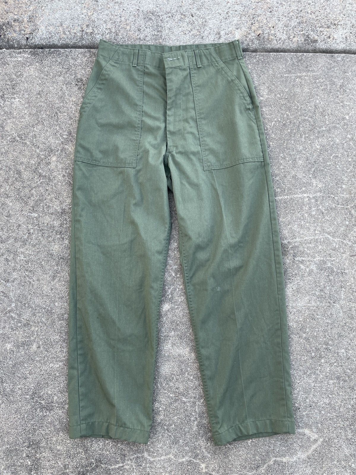Military × Vintage Vintage Military Fatigue Pants | Grailed