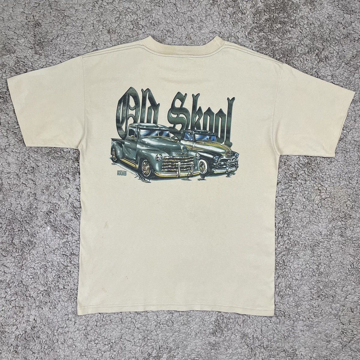 NASCAR × Vintage Vintage 90’s Rolling Hard Old SkoolT-shirt | Grailed