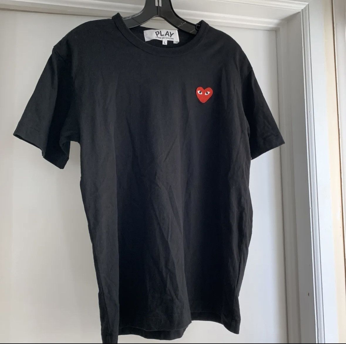Comme Des Garcons Play CDG play t-shirt | Grailed