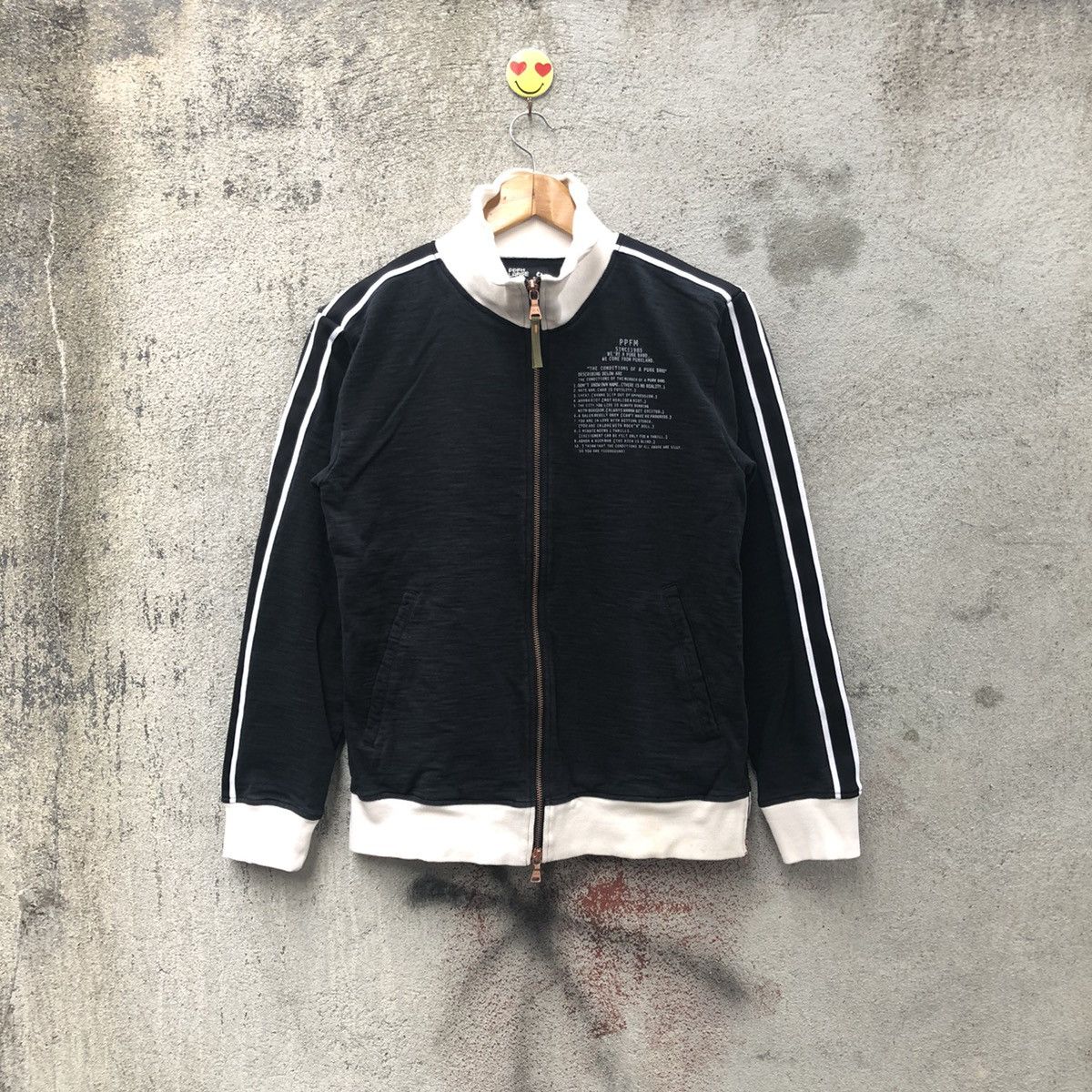 Japanese Brand PPFM Yellow Riot Track Jacket | Grailed