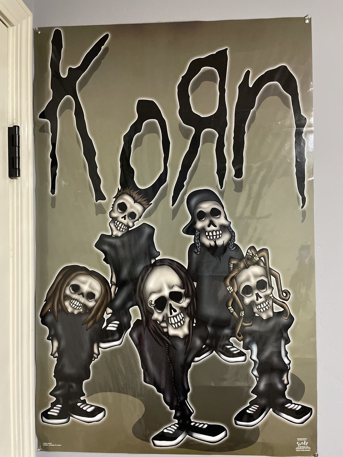 Band Tees × Vintage 2002 KoRn band poster | Grailed