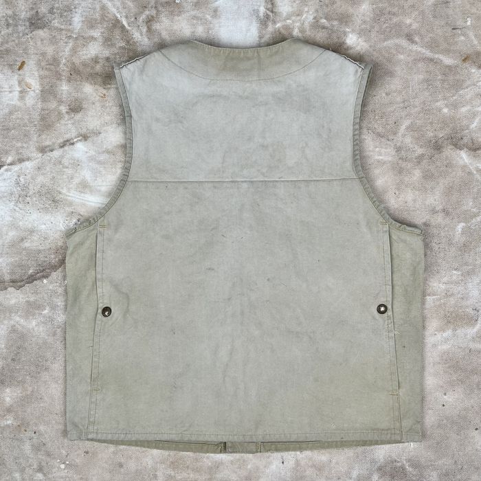 Vintage Vintage Filson Sunfaded Cotton Canvas Utility Vest | Grailed