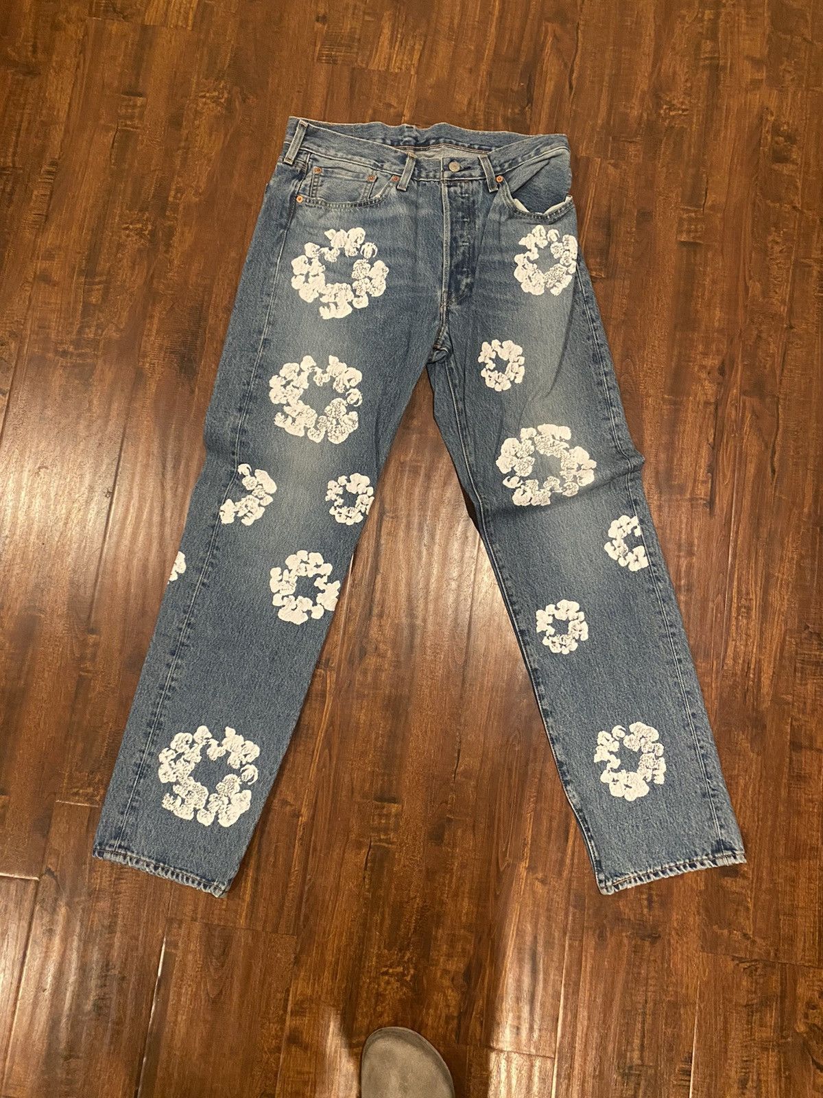DENIM TEARS Denim tears cotton wreath pants | Grailed